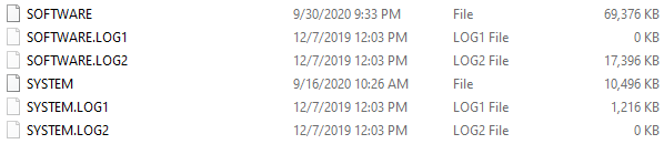 Exporting registry hives from a live system – My DFIR Blog